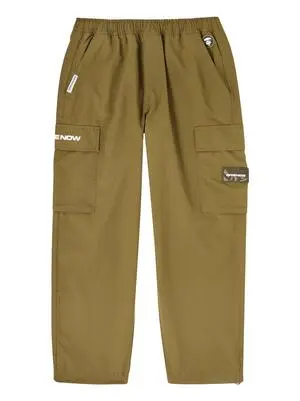 AAPE Straight-leg Shell Cargo Trousers - Khaki