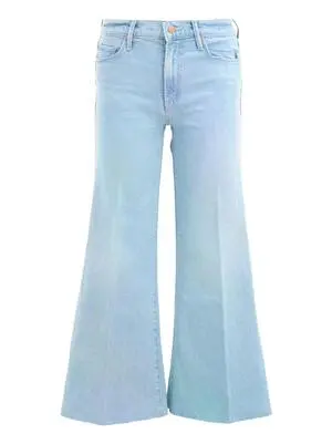 MOTHER Cotton Cropped Jeans