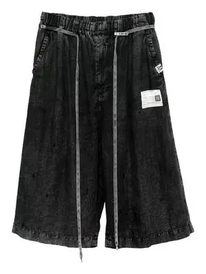 Mihara Yasuhiro Drawstring Shorts - Black