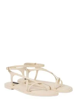 A.emery Edna Leather Sandals - White
