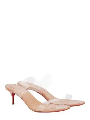 CHRISTIAN LOUBOUTIN Just Nothing 55 Pvc Sandals - Transparent