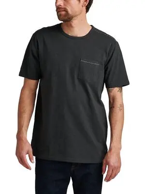 ROARK Well Worn Midweight Organic Cotton T-shirt - Charcoal