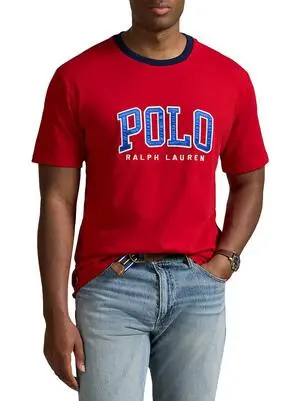 Polo Ralph Lauren Big & Tall Logo Jersey T-shirt - Rl 2000 Red