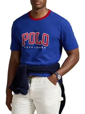 Polo Ralph Lauren Big & Tall Logo Jersey T-shirt - Sapphire Star Blue