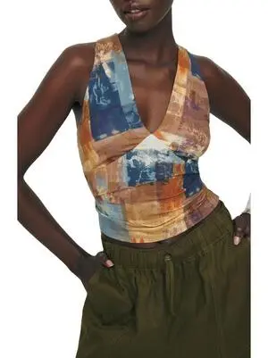 REFORMATION Bowie V-Neck Tank Collage