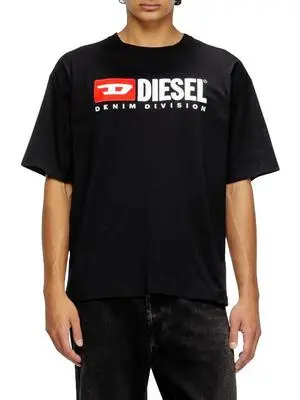 DIESEL® T-boxt-div Relaxed Logo T-shirt Deep/black