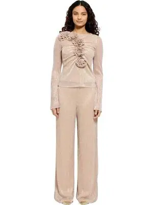 DASKA Anka Wide-Leg Trousers