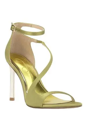 Jessica Simpson Qamille Ankle Strap Sandal Meadow Green