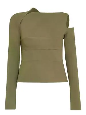 GLORIA COELHO Asymmetric Top - Green