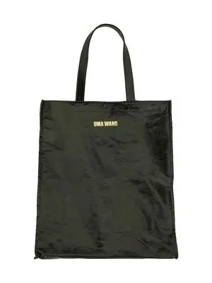 UMA WANG Tote Bag Green