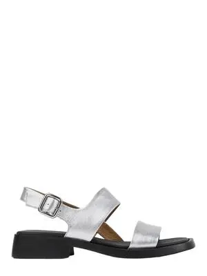 Camper Flat Sandal - Grey