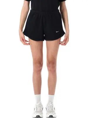 Nike Ribbed Shorts - Black