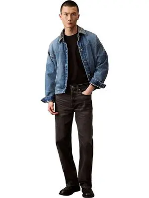 Calvin Klein Calvin Klein Jeans 90s Straight Jeans Black Fog