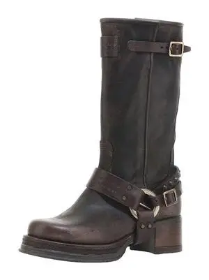 A.S.98 Chase Harness Boot Brushed Mocha