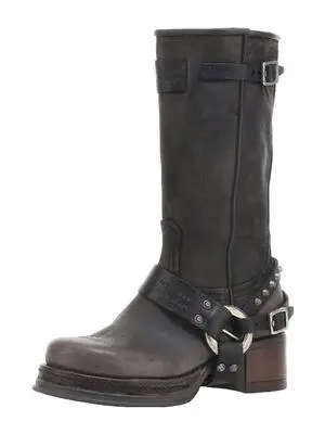 A.S.98 Chase Harness Boot Brushed Smoke