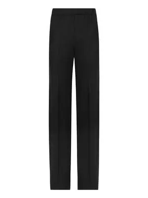 Dolce & Gabbana Flared Stretch Wool Twill Pants - Black