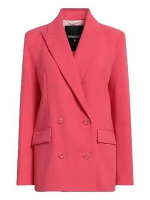 Patrizia Pepe Double-breasted Blazer - Fuchsia