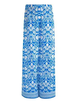 Alice + Olivia Keegan Palazzo Pants - Blue