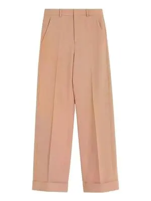 Valentino Garavani Wool Trousers - Neutrals