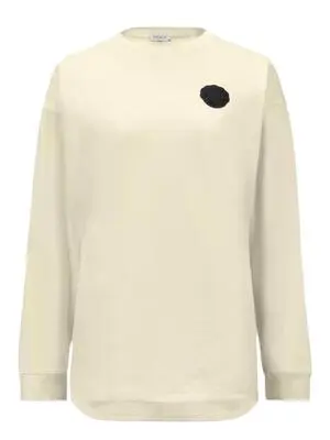 Moncler Long-sleeved T-shirt - Neutrals