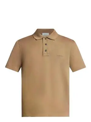 FERRAGAMO Cotton Polo Shirt - Brown