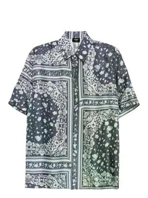Fendi Bandana-print Shirt - Blue