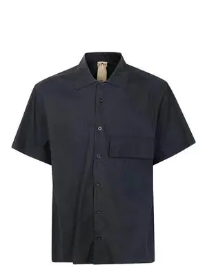 TEN C Short-sleeve Button-up Shirt