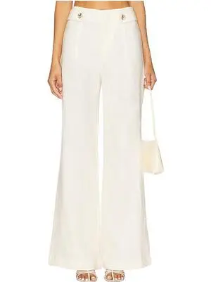 HEVRON Carlin Pant - Ivory