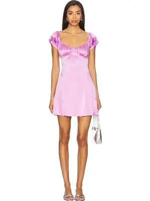 Amanda Uprichard Ansel Dress - Azalea