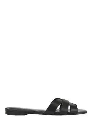 Raye Almodovar Flat Sandals - Black