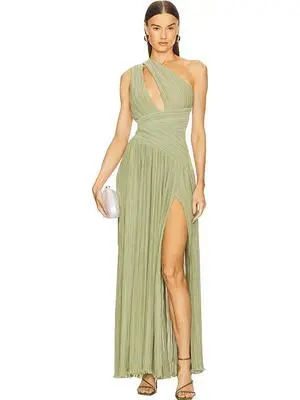 MICHAEL COSTELLO X Revolve Sloane Gown - Sage