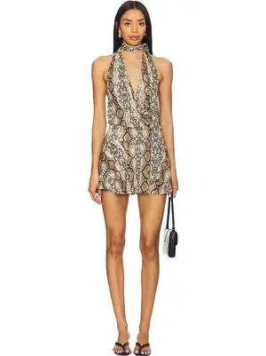 Superdown Hanako Mini Dress - Tan