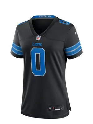 Nike Jahmyr Gibbs Detroit Lions Nfl Game Jersey - Black