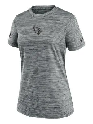 Nike Arizona Cardinals Sideline Team Issue Velocity Dri-fit Nfl T-shirt - Grey