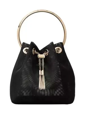JIMMY CHOO Bon Bon Mini Bag - Black