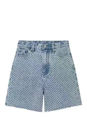 HEY JOANIE Denim Venice Shorts - Blue