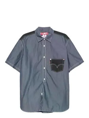 Junya Watanabe Pocket-detail Shirt - Blue
