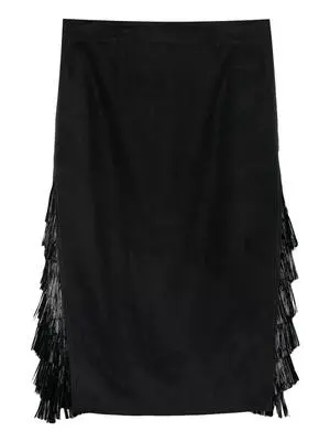 16Arlington Dafne Midi Skirt - Black