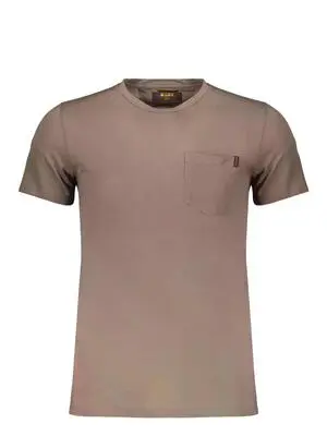 MOORER Bruzio Cotton T-shirt - Neutrals