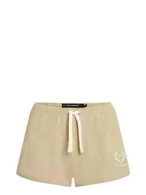 Karl Lagerfeld Hotel Karl Sweatshorts - Neutrals