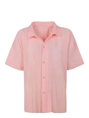 Issey Miyake Pleated Shirt - Pink