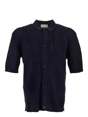 LARDINI Cotton Shirt - Blue