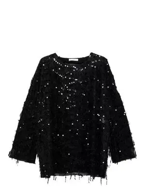 NICCOLO PASQUALETTI Sequin-Embellished Top