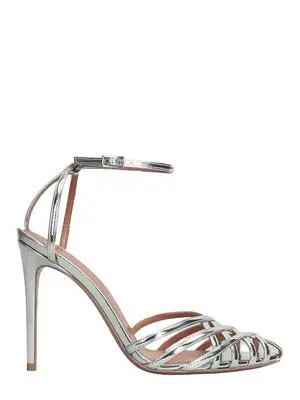 CASTAGNA 110mm Miami Sandals - Silver