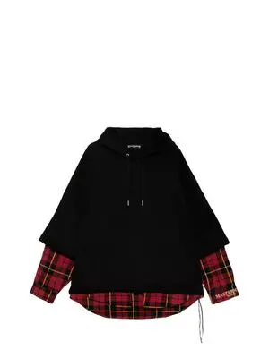 MASTERMIND WORLD Logo-embroidered Hoodie - Black