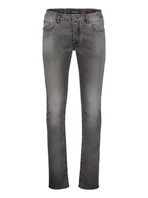 MOORER Credi Slim-fit Jeans - Grey