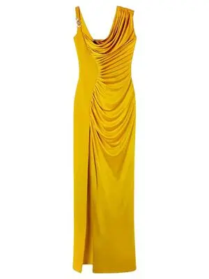 Versace Medusa '95 Dress Yellow
