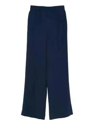 Incotex Pleated Wide Leg Trousers - Blue
