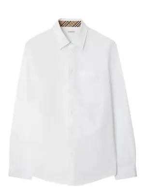 Burberry Cotton Poplin Shirt - White