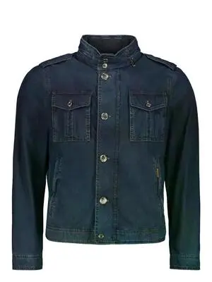 MOORER Quinto Denim Jacket - Blue